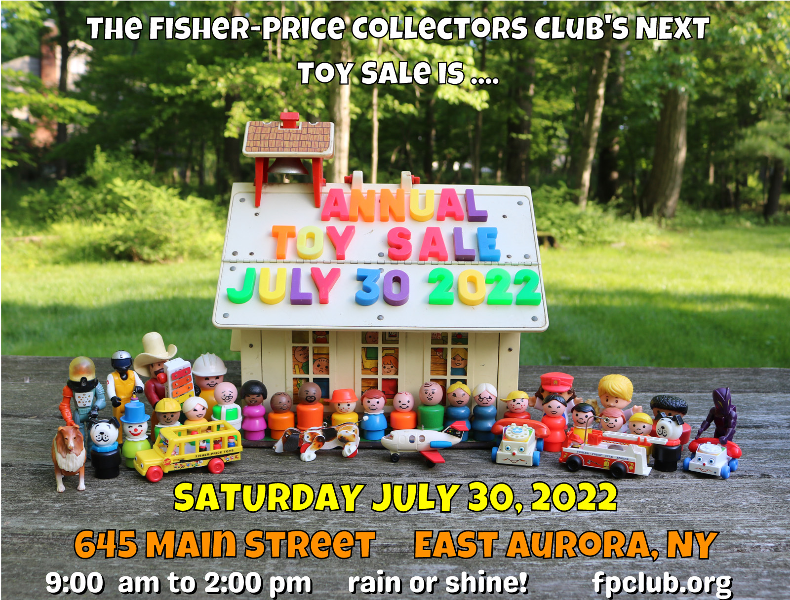 Annual Toy Sale - The Fisher-Price Collectors Club Official Webpage!